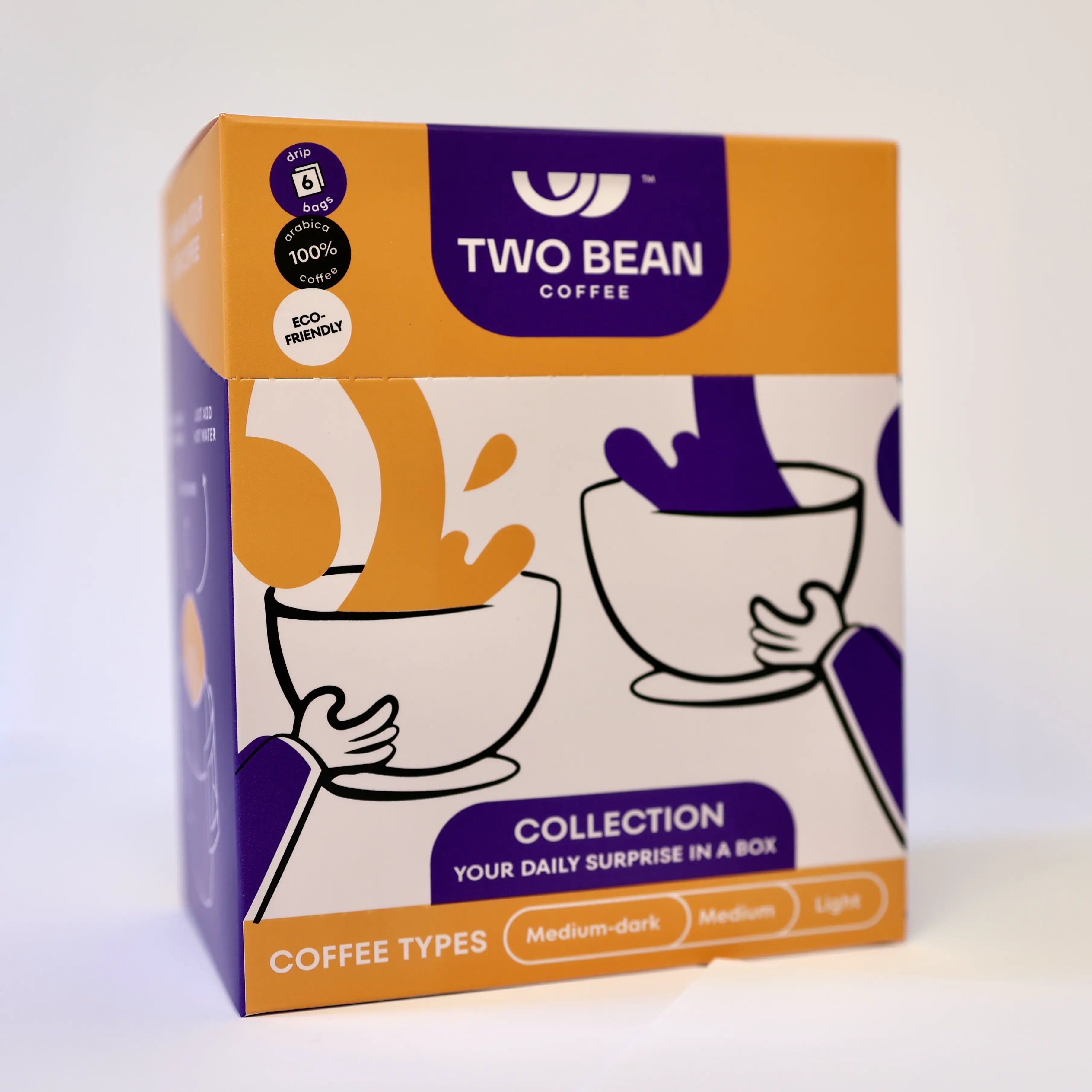 Drip Coffee Collection – Original Collection (6 packets) – TwoBean Coffee